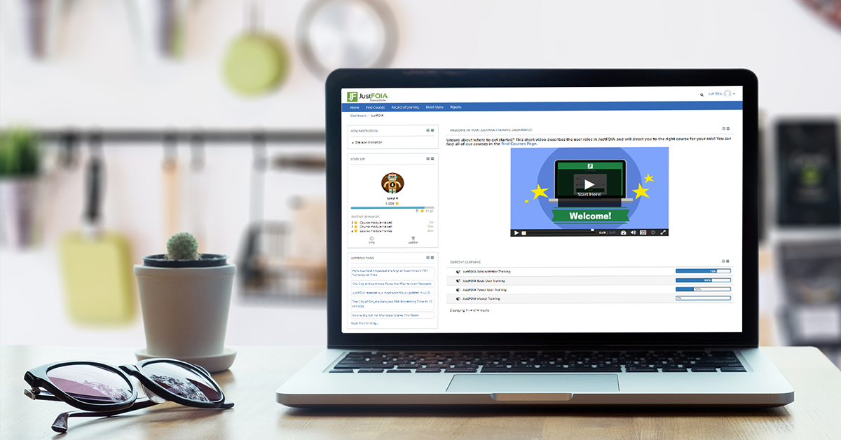 Level Up Your Learning | JustFOIA Training Center